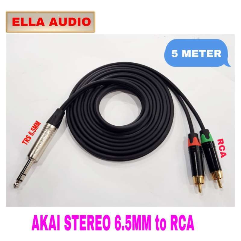 Promo Kabel Audio Trs Stereo To Rca 5meter Diskon 23% Di Seller Ryoma Store - Kebon Kacang, Kota ...