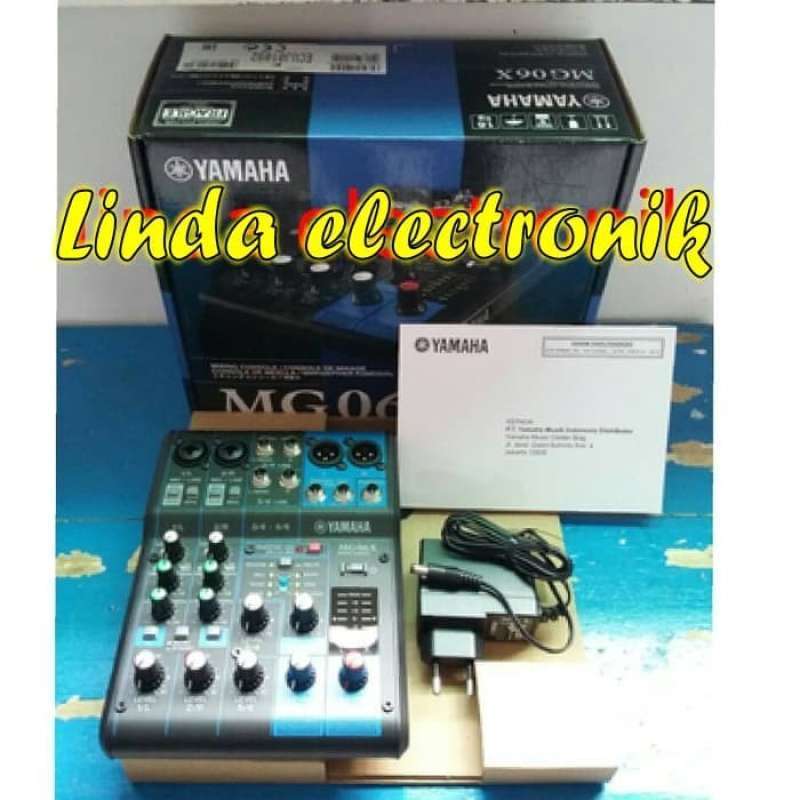 Promo Mixer Yamaha Mg 06 X (6channel) Oryginal Diskon 23% Di Seller Ryoma Store - Kebon Kacang ...