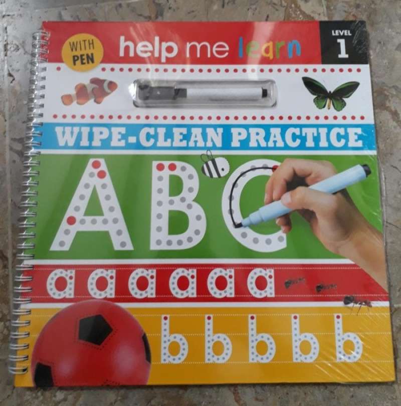 Promo Buku Edukasi Wipe Clean Practice Abc Abc Level 1 Diskon 23% Di ...