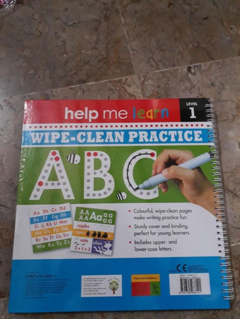 Promo Buku Edukasi Wipe Clean Practice Abc Abc Level 1 Diskon 23% Di ...