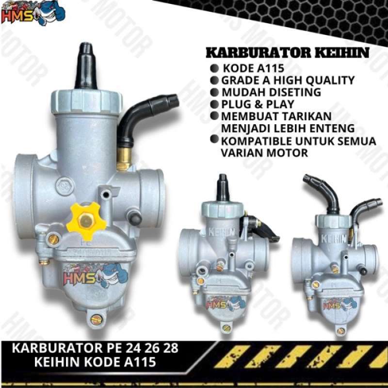 Promo Karburator Nsr Keihin Pe 24 Easy Setting - Pe 28 Keihin Diskon 23 ...