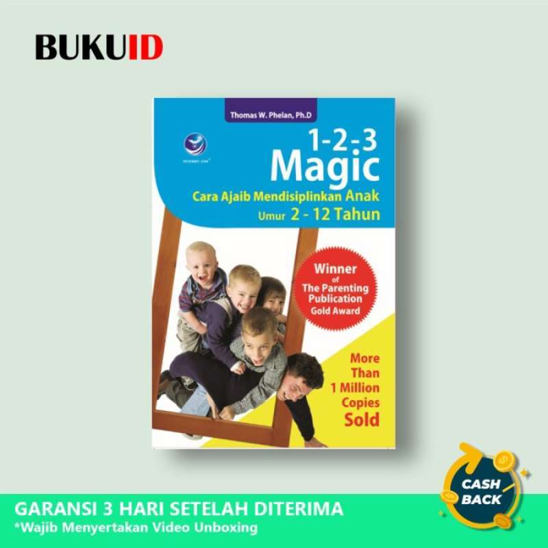 Promo Buku 1-2-3 Magic - Cara Ajaib Mendisiplinkan Anak Umur 2 - 12 Tahun Diskon 23% Di Seller ...