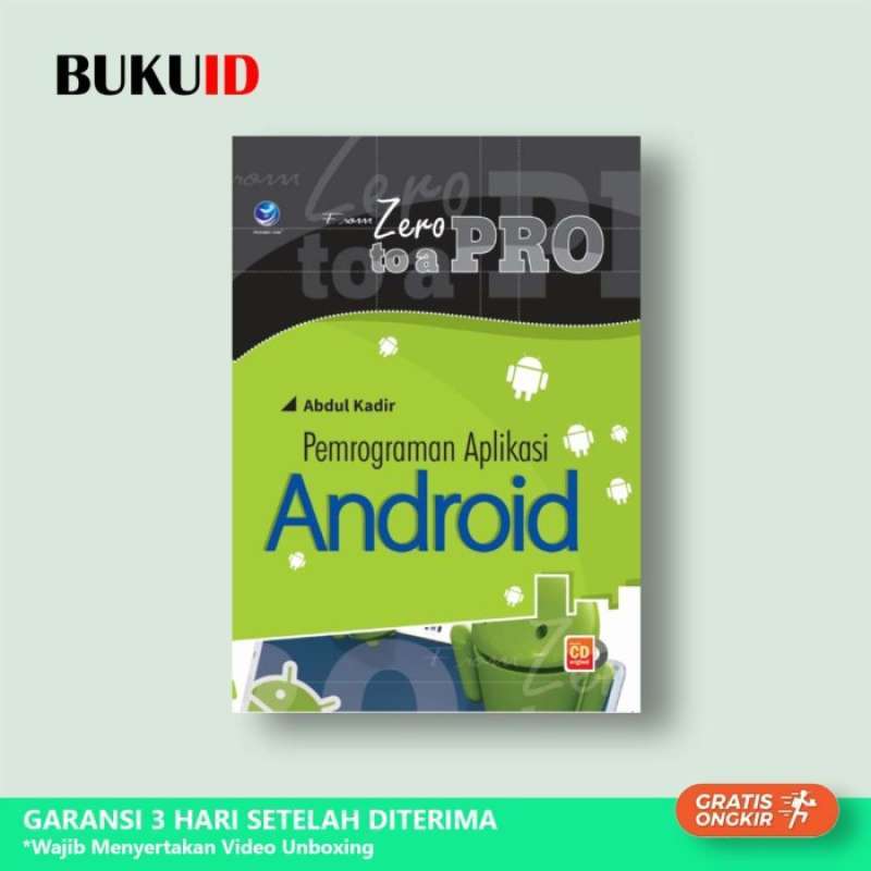 Promo Buku From Zero To A Pro: Pemrograman Aplikasi Android+cd Diskon ...
