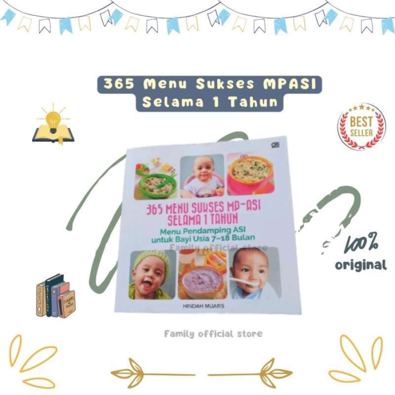 Promo 365 Menu Sukses Mpasi , Makanan Pendamping Asi Untuk Anak Mpasi ...