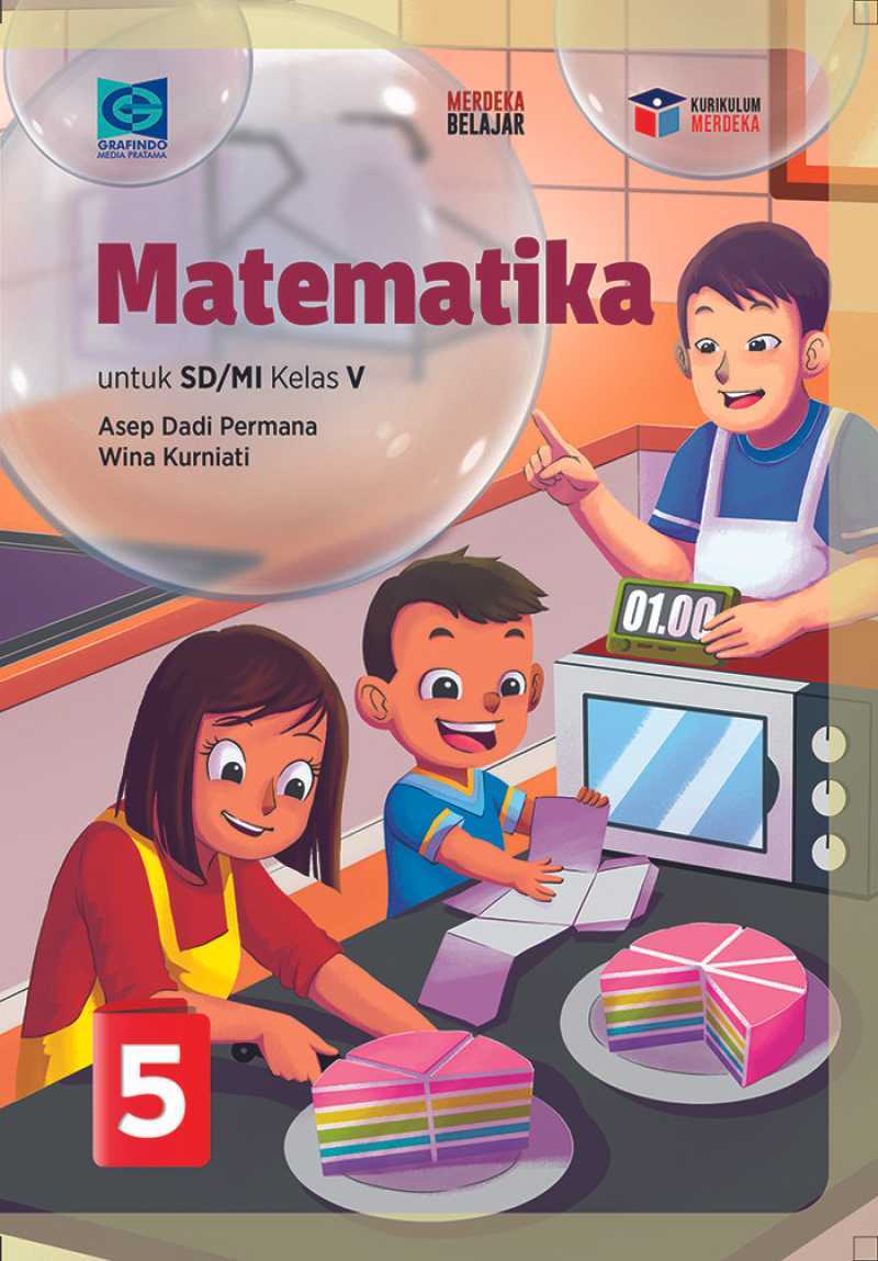 Promo Buku Matematika Kelas 5 Sd Kurikulum Merdeka Grafindo Diskon 23% Di Seller Zawaru Store ...