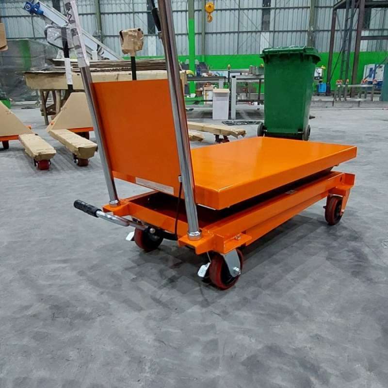 Jual Table Lift 350kg / Lift Table Wp350 / Hand Pallet Troli / Trolley ...