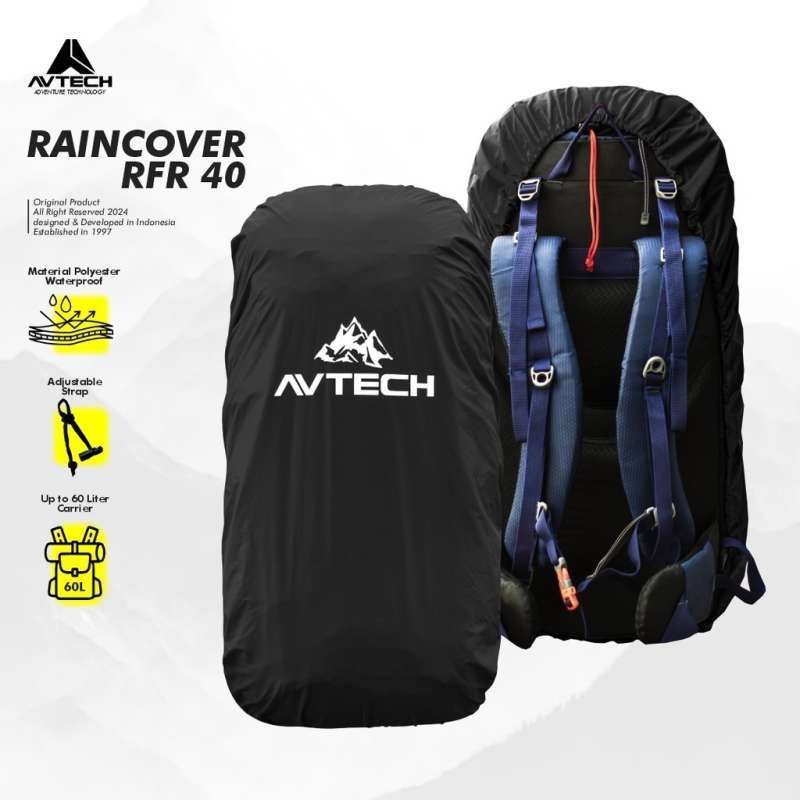 Promo Supervice - Raincover Ready For Rain Carrier 40l - Cover Bag ...