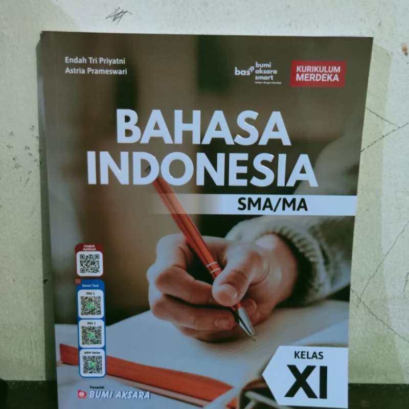 Promo Bahasa Indonesia Kelas Xi Sma Kumer Kurikulum Merdeka Bumi Aksara Diskon 23% Di Seller ...