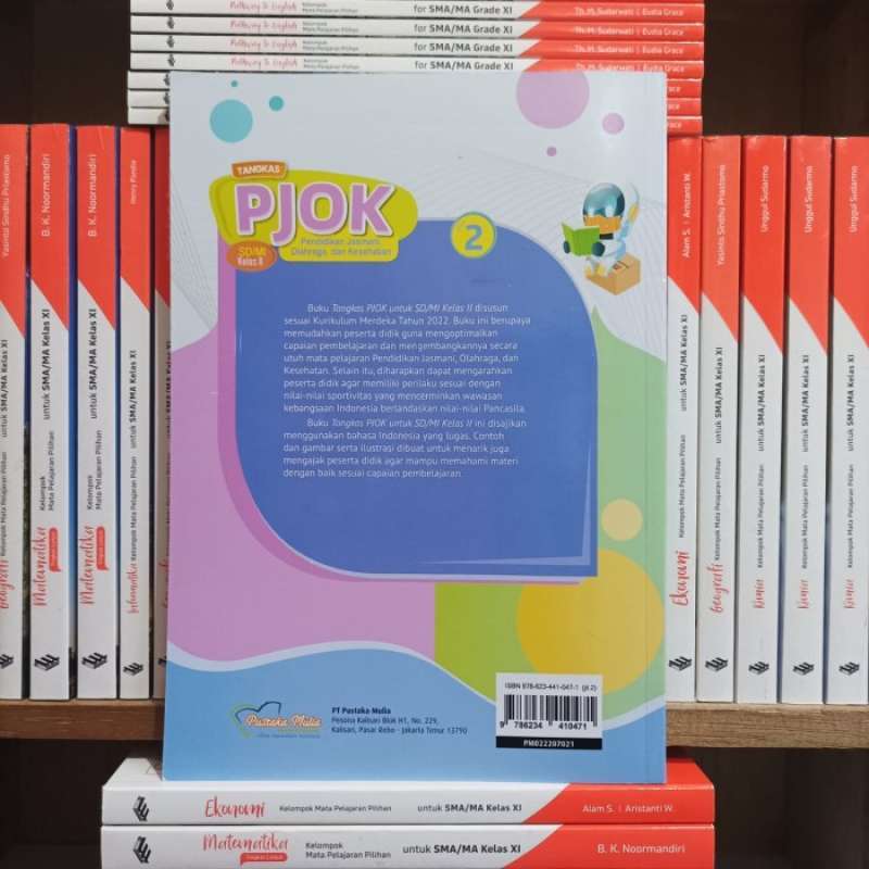 Promo Buku Pjok Kelas 2 Sd Kurikulum Merdeka Pustaka Mulia Diskon 23% Di Seller Zawaru Store ...