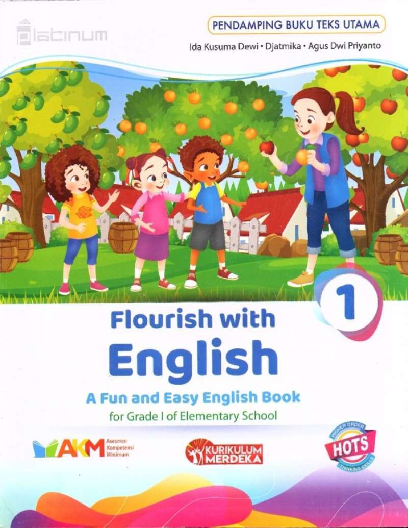 Promo Buku Flourish With English Kelas 1 Sd Tiga Serangkai Diskon 23% Di Seller Zawaru Store ...