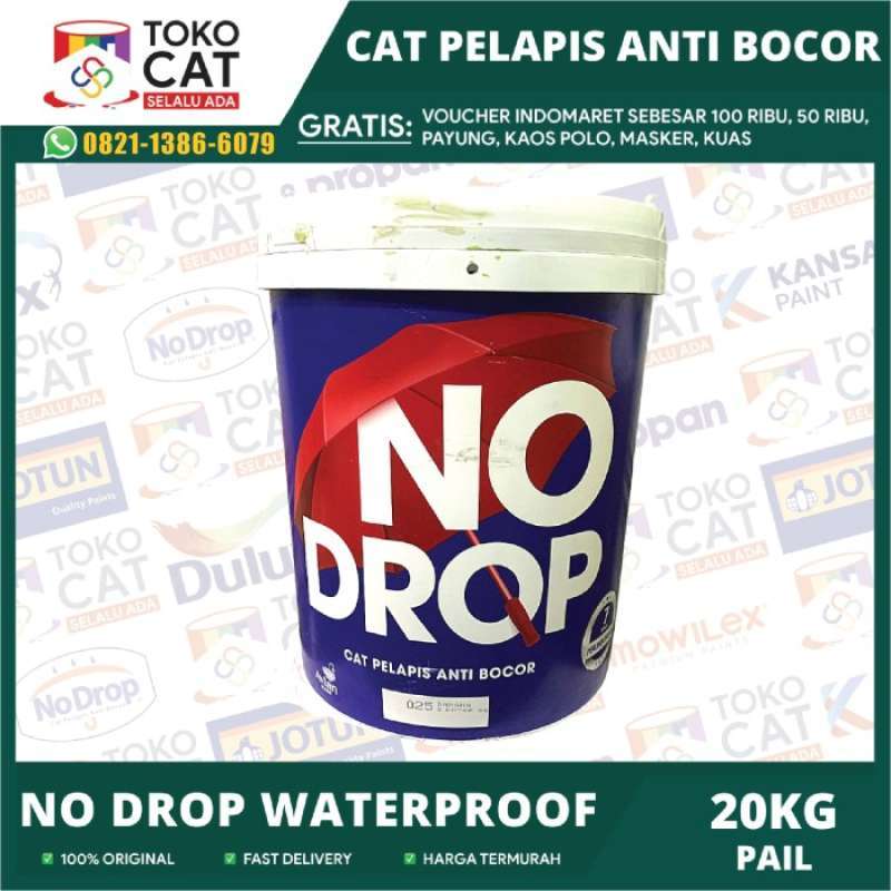 Jual No Drop Galon 20 Kg Warna Cat Pelapis Anti Bocor Nodrop - Abu-abu 002 Di Seller Raindrop ...