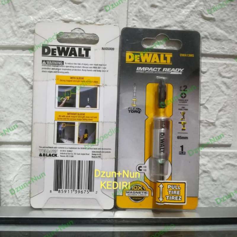 Jual Mata Obeng Dewalt Flextorq Doble Ended Ph2 Magnetic Screw Lock ...