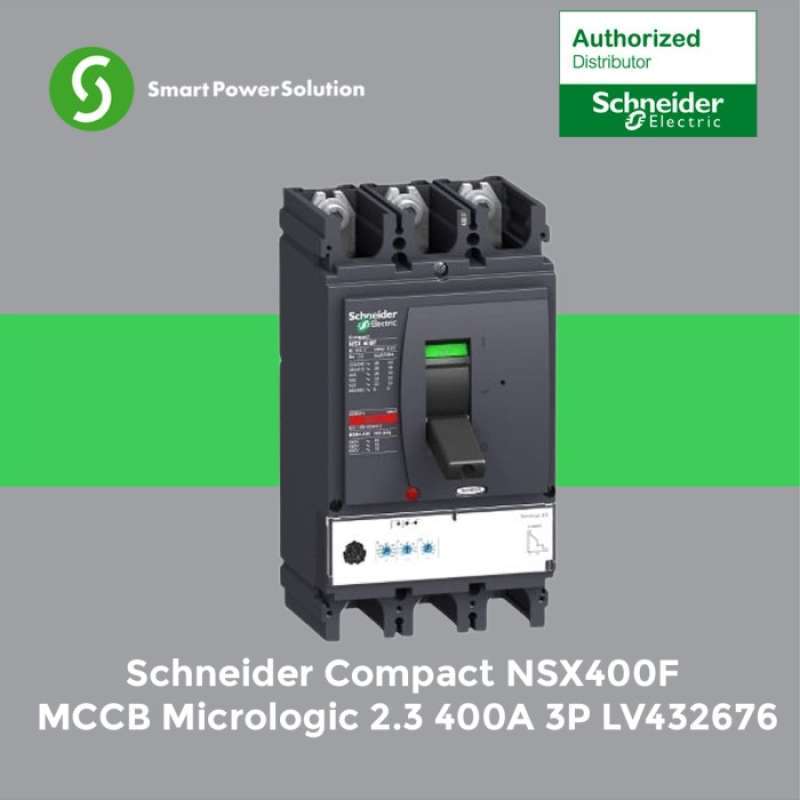 Jual Schneider Compact Nsx400f Mic 2.3 Mccb 400a 3p 36ka - Lv432676 Di ...