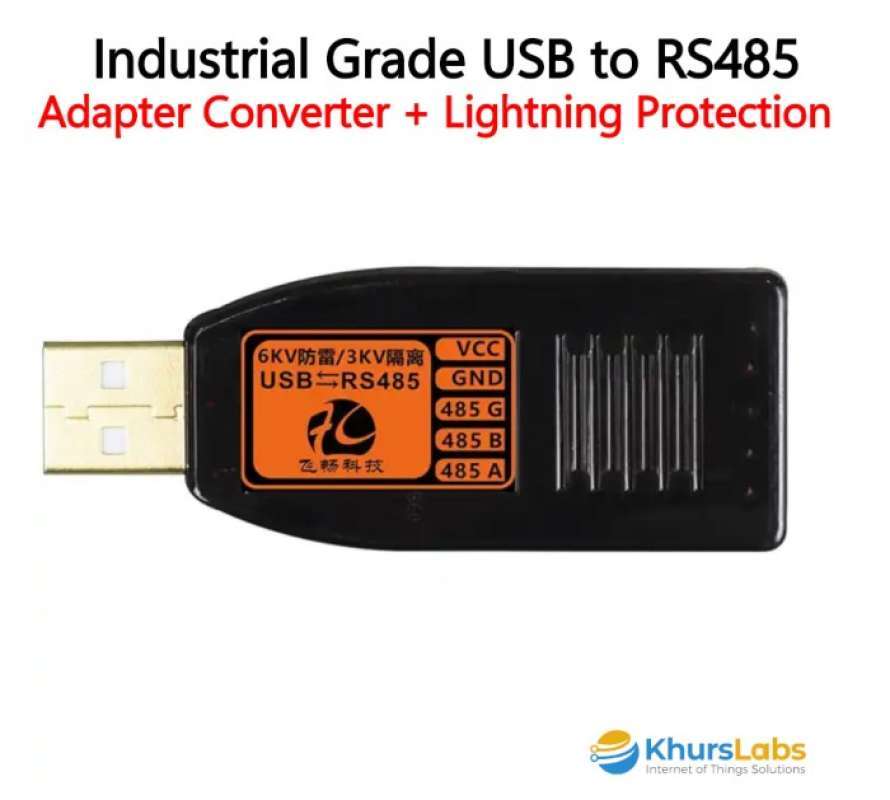 Jual Industrial Grade Usb To Rs485 Adapter Converter Lightning ...