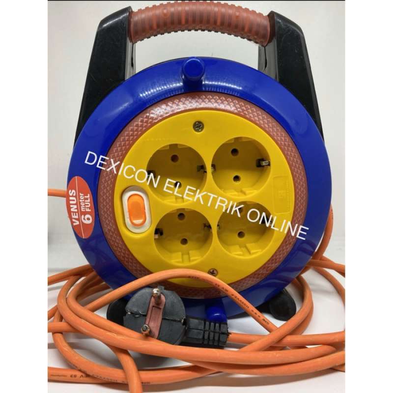 Jual Roll Kabel Murah Box Kabel 10 Meter Full Kabel Gulungan Alat ...