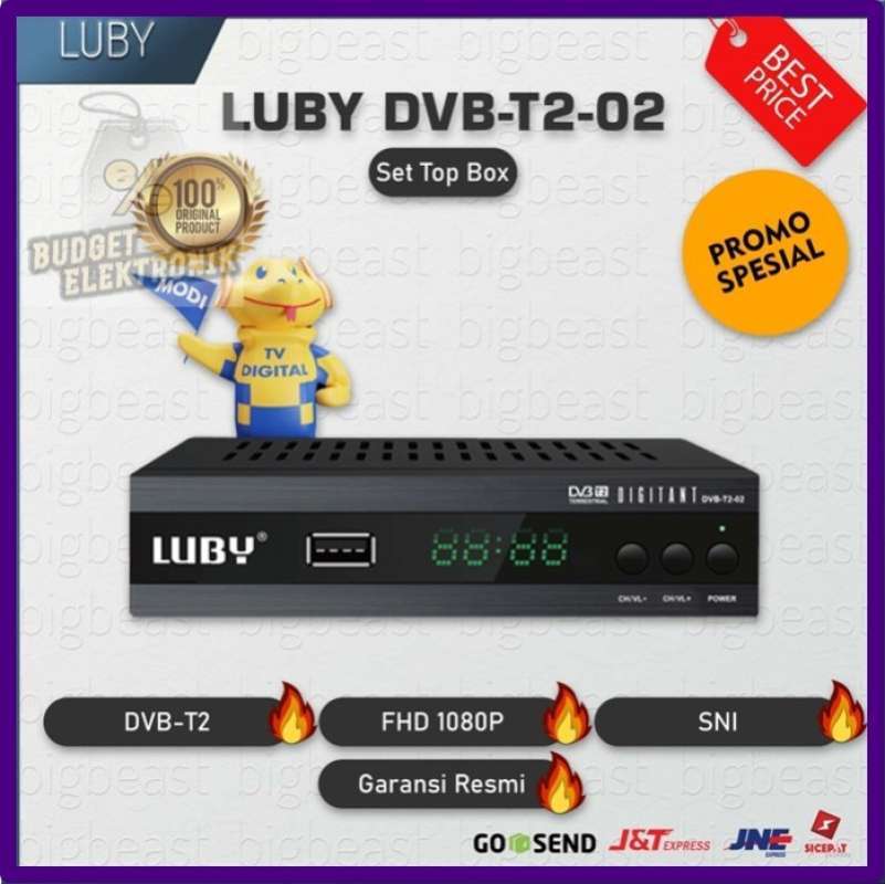 Promo Advan Digitv Dvb T2 Full Hd 1080p Set Top Box Tv Digital Receiver ...