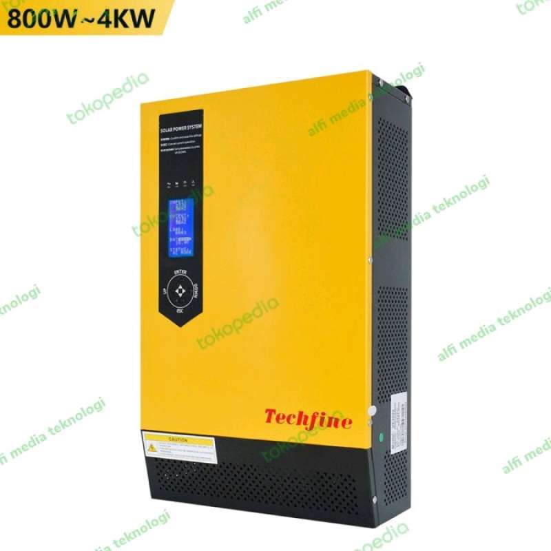 Jual Inverter Hybrid Techfine 1-5kva Mppt 12v 24v 248v Psw Low ...