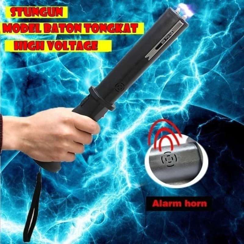 Jual Stun Gun High Voltage Tongkat Stungun Panjang Stroom Security ...