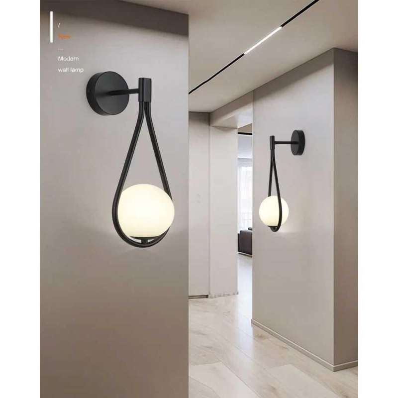 Jual Oudeladi Fitting Lampu Hias Nordic Modern Minimalist Wall Lamp E27 ...