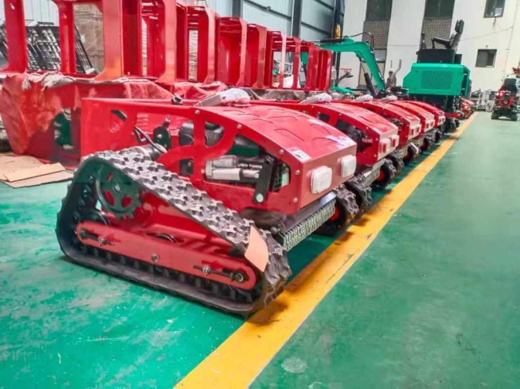 Jual Grass Cutter 200m Remote Control Rc Lawn Mower Robot Gasoline ...