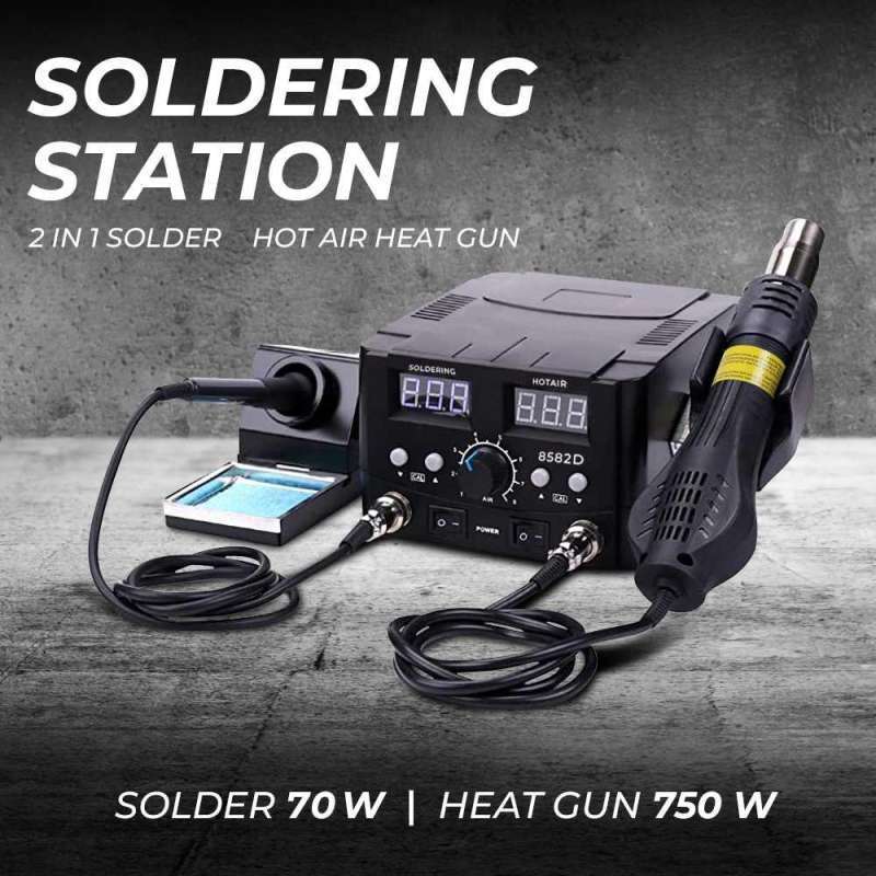 Jual Mypovos Soldering Station 2in1 Solder 70w With Hot Air Heat Gun ...