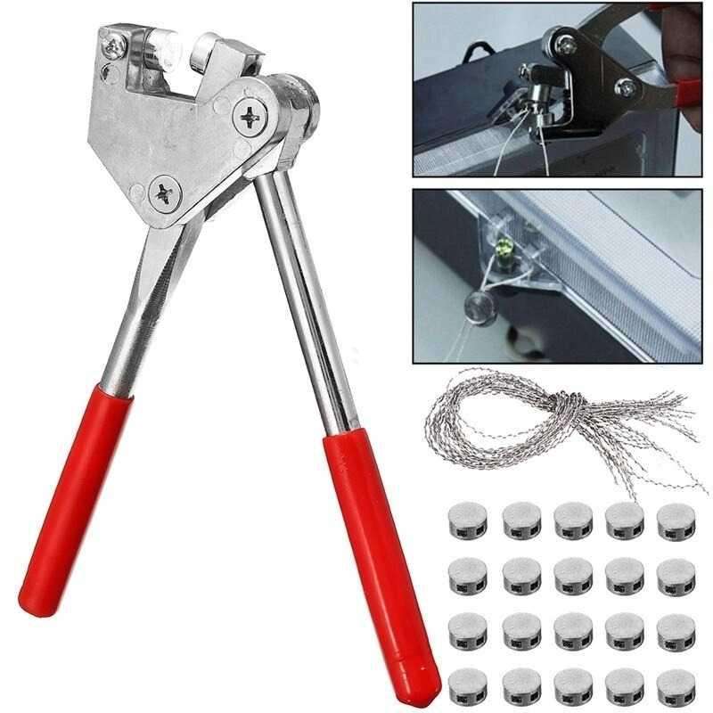 Jual Chearw Set Tang Segel Sealing Plier With Lead Sealing And Wire ...