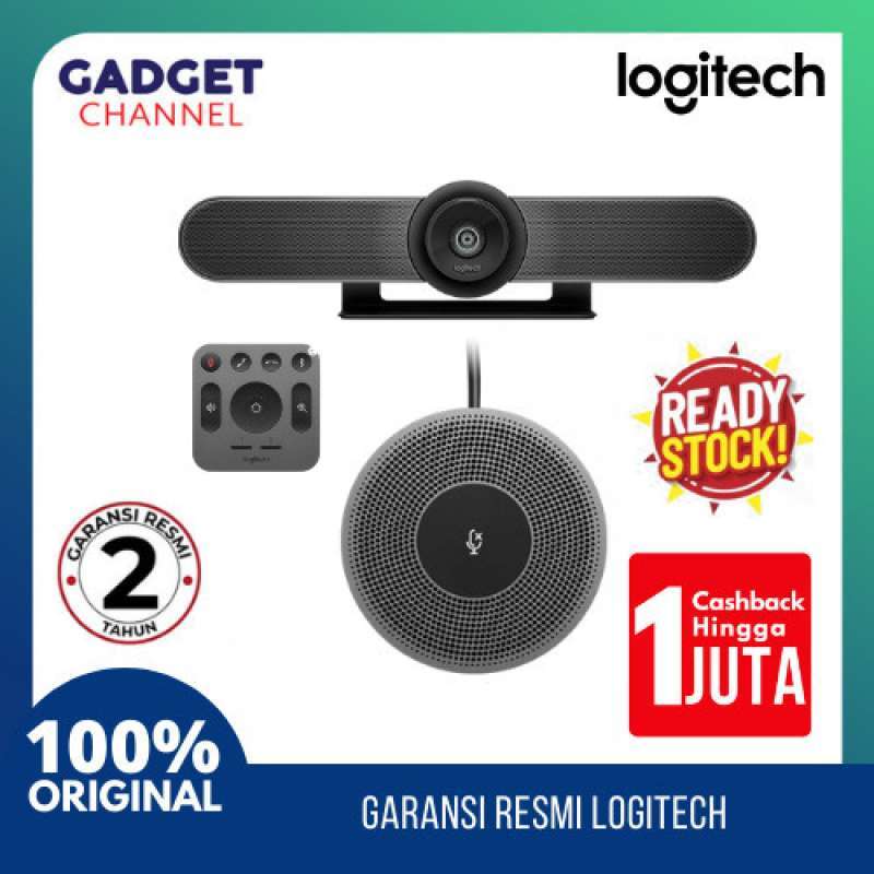Promo Logitech Meetup Plus Expansion Mic Video Conference - Garansi ...