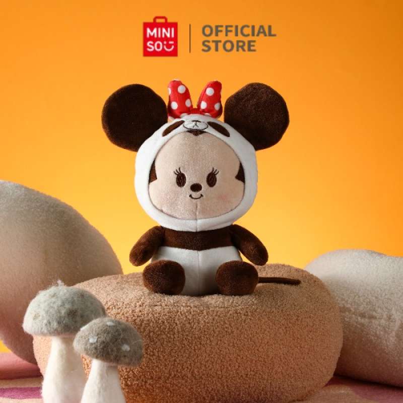 Promo Miniso X Disney Series Boneka Lucu 10-inch Doll Stitch Mickey ...