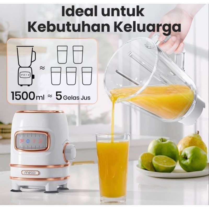 Jual Mecoo Most Aesthetic 4in1 Ice Crusher Blender 300 Low Watt Bpa ...