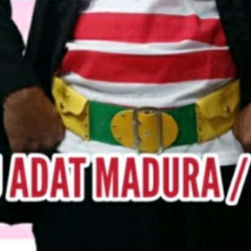 Jual Baju Adat Madura Dewasa Baju Sakera Dewasa Baju Karnaval Dewasa - Xxl Komplit Di Seller ...