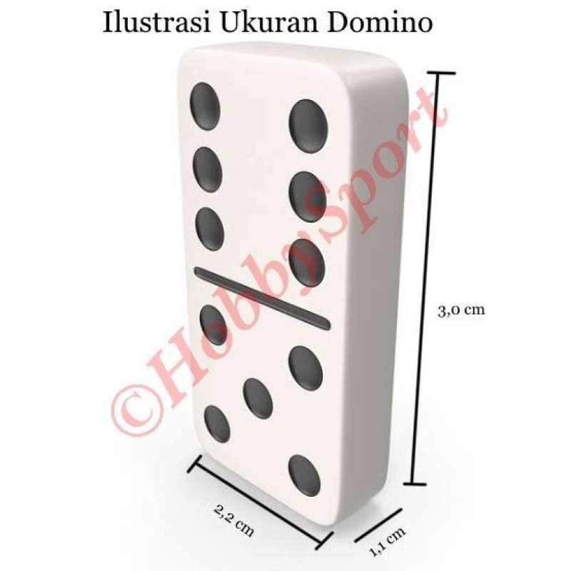Promo Domino Batu Akrilik Warna + Tas Gaple Set Balok Tipis Dam Mahjong ...