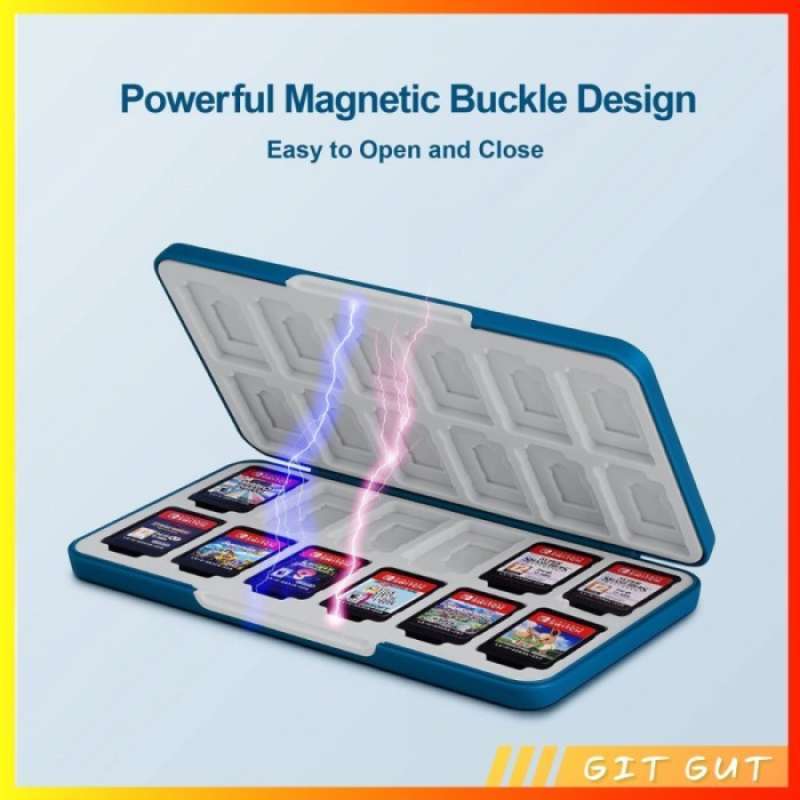 Jual Premium 24 In 1 Game Card Cartridge Case Box Storage Nintendo ...