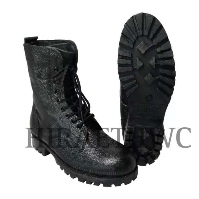 Jual Sepatu Pdl Kulit Jeruk Linmas Hansip Sepatu Lapangan Satlinmas ...