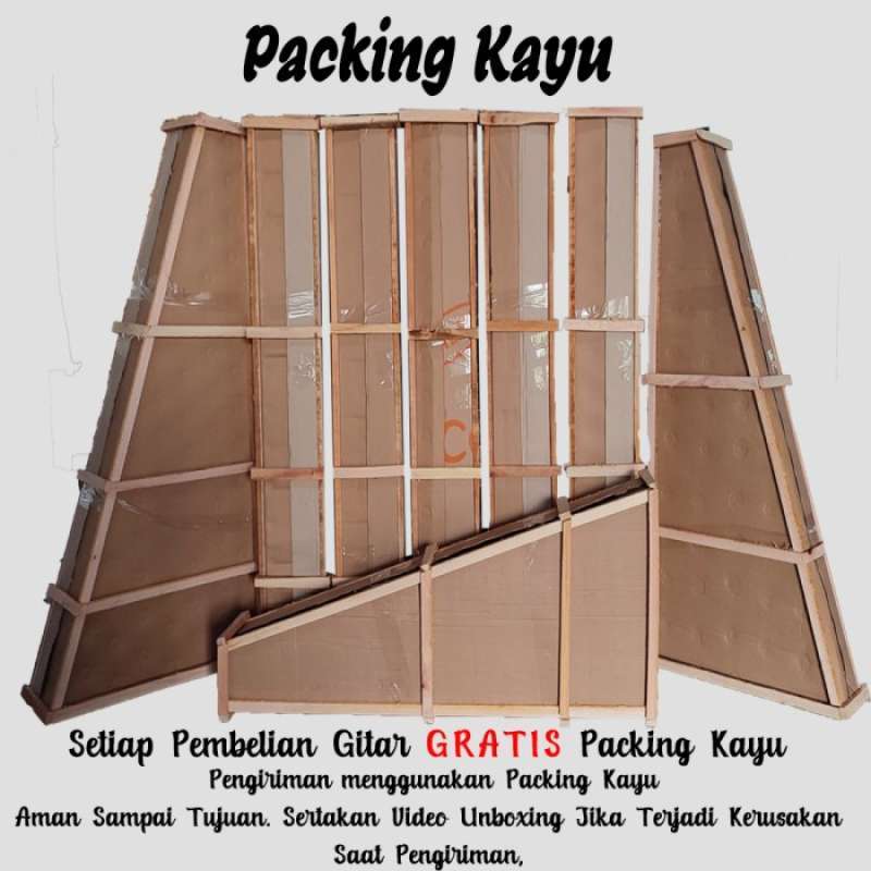 Promo Gitar Akustik 3/4 Merk Mym&ca O.r.ig.in.albergaransi Free Packing ...