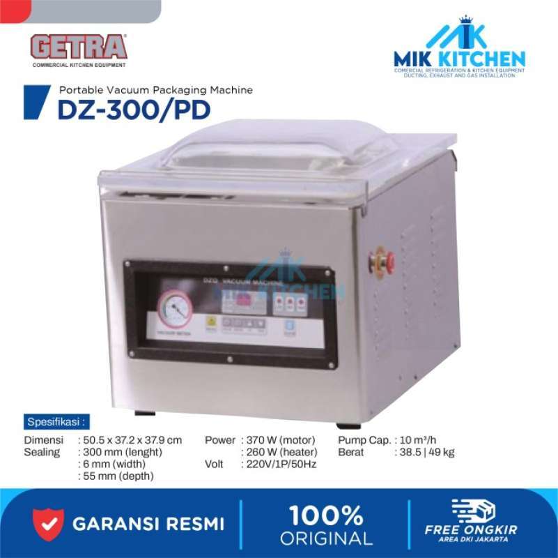 Promo Portable Vacuum Packaging Dz-300/pd / Dz 300 Pd / Dz300pd Diskon ...