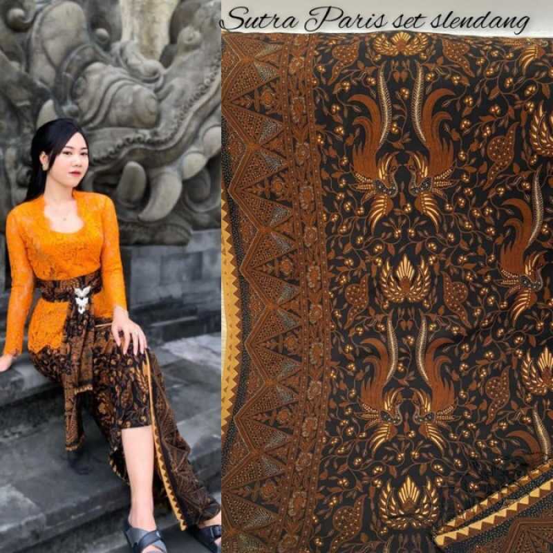 Jual Produk Kamen Set Selendang Batik Sutra Paris Original Premium ...