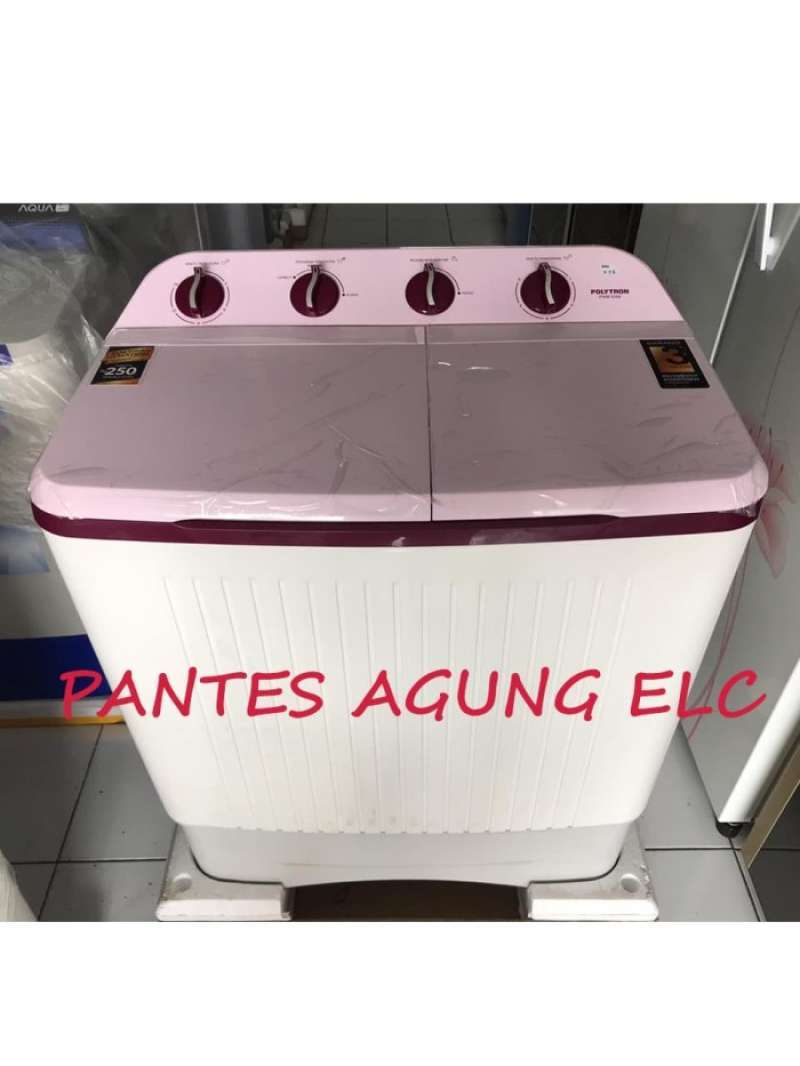 Promo Mesin Cuci 2 Tabung Polytron Pwm 8366 8kg Diskon 23% Di Seller ...