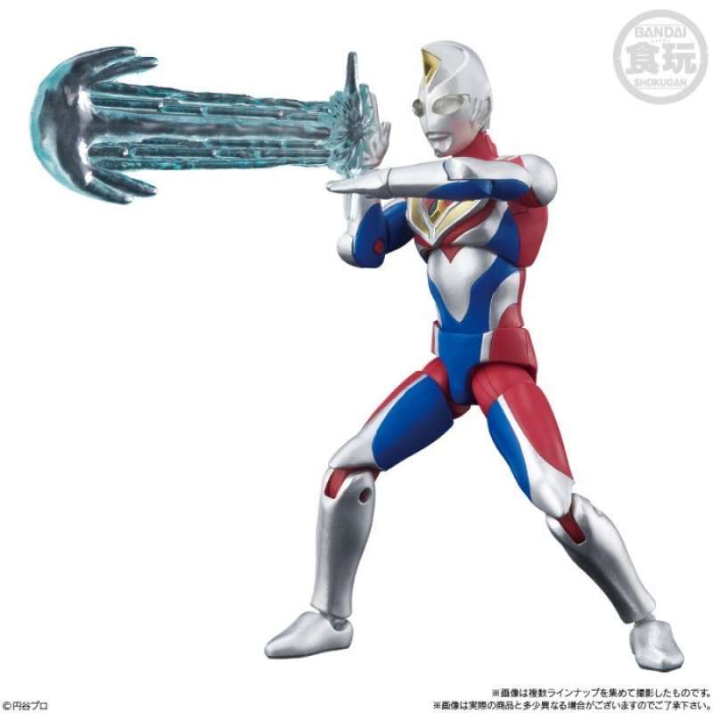 Promo Choudou Alpha Ultraman 3 Decker Dyna Saga Zero Bandai Shokugan ...