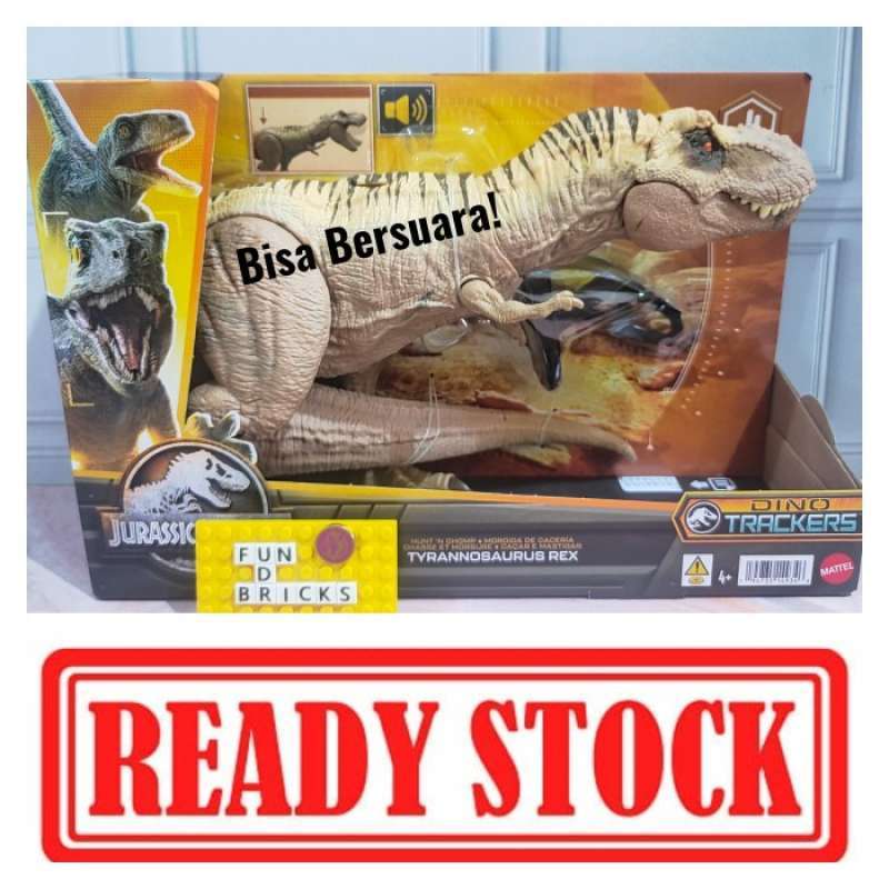 Promo Mattel Jurassic World Hunt N Chomp Tyrannosaurus Rex Diskon 10% ... Promo Mattel Jurassic World Hunt N Chomp Tyrannosaurus Rex Diskon 10% ...
