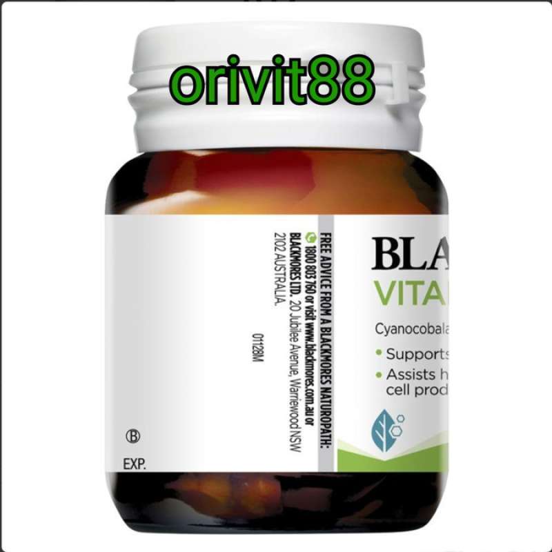 Promo Blackmores Vitamin B12 - 75 Tablet Diskon 33% Di Seller Aninda ...