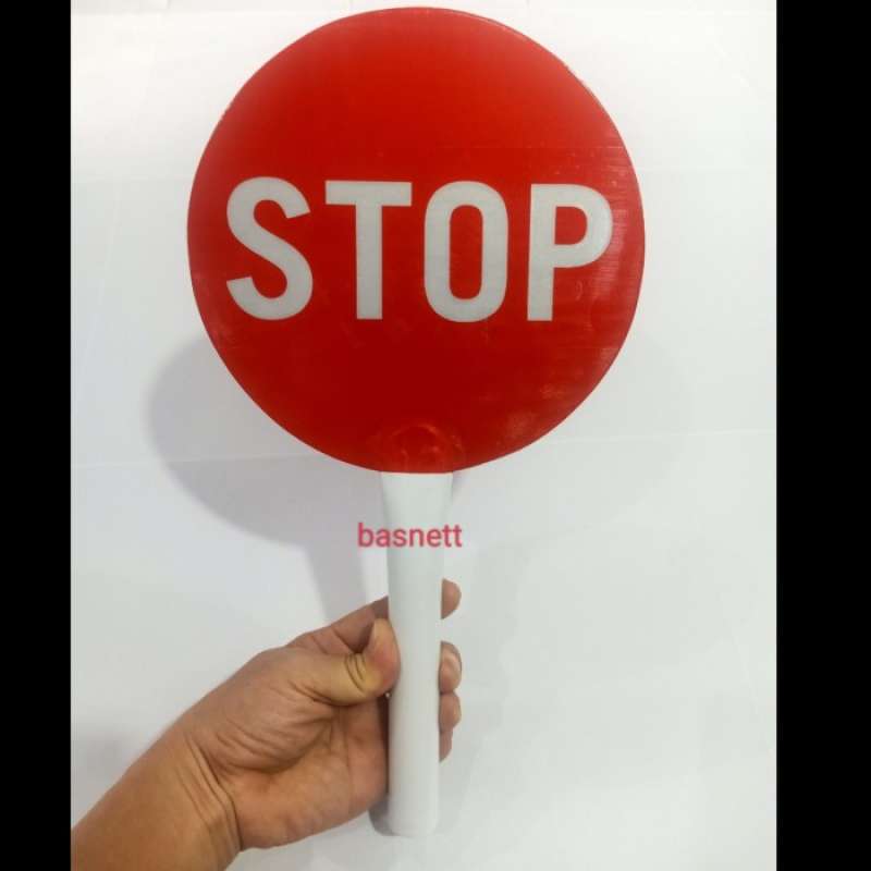 Promo Rambu Stop Diameter 20 Cm Papan Stop Rambu Lalu Lintas Stop Plang ...
