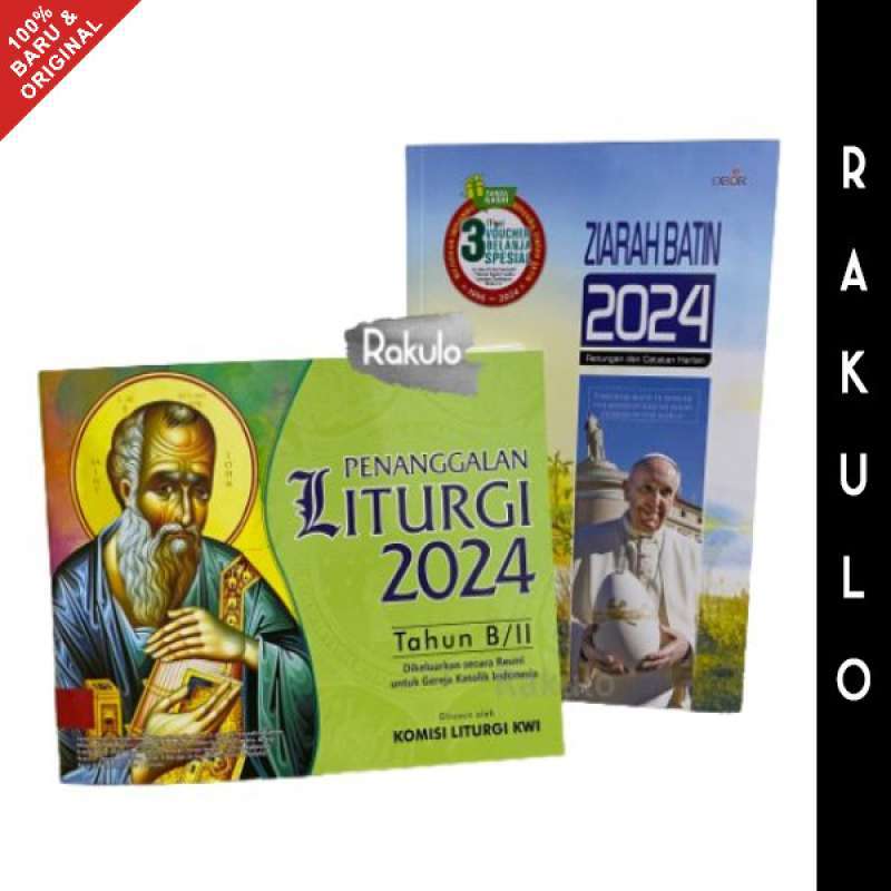 Promo Buku Paket Renungan Ziarah Batin 2024 & Penanggalan Liturgi 2024 I Diskon 23% Di Seller ...