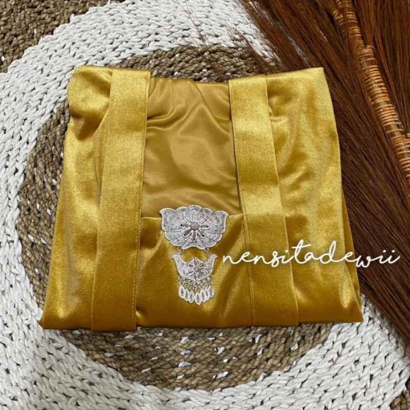 Jual Kebaya Bludru Kutubaru Polos / Warna Lengkap - Xl Putih Di Seller ...