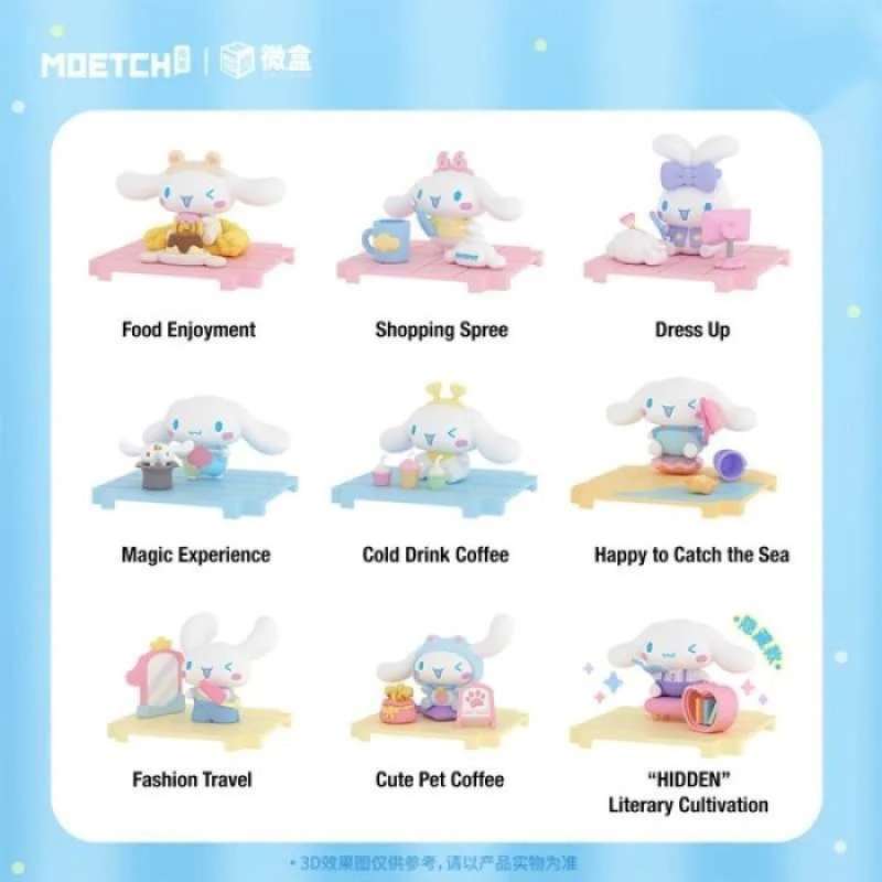 Jual Moetch Mini Box Sanrio Cinnamoroll Weekend Plans Series - Happy ...