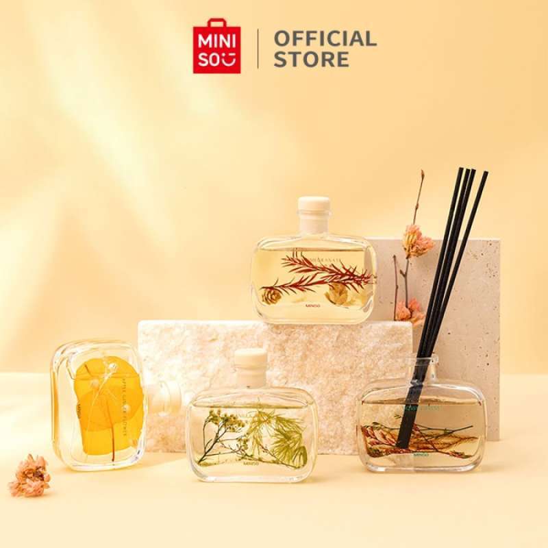 Jual Miniso Reed Diffuser Flower In Water Series 80ml Pengharum Ruangan ...