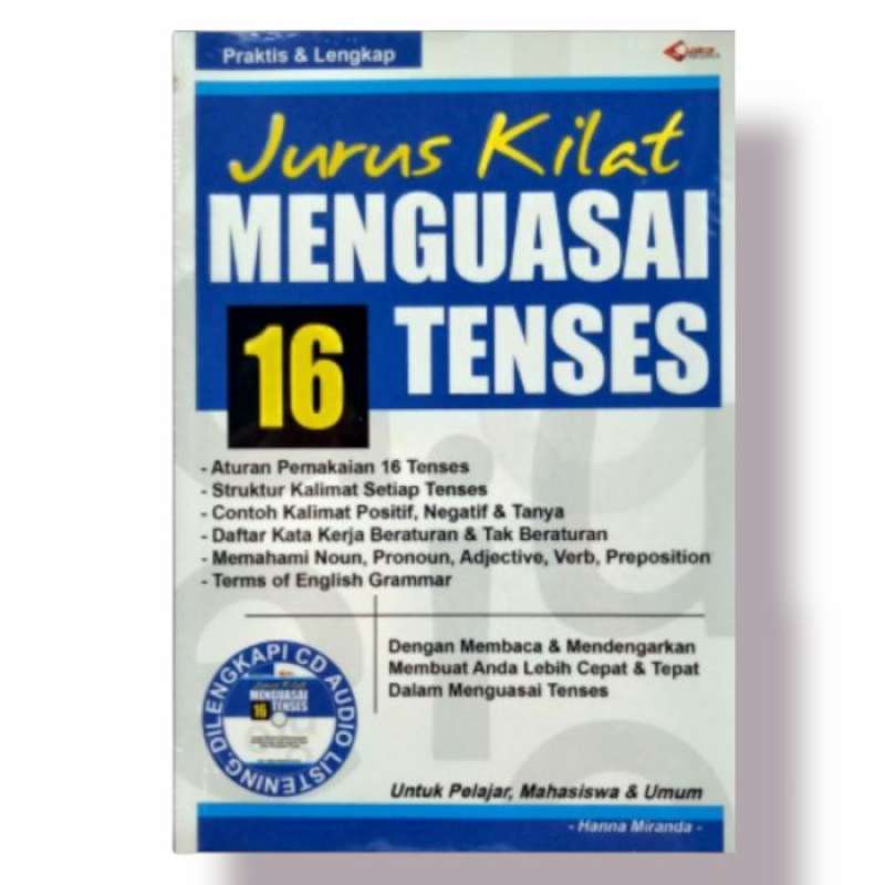 Promo Buku Jurus Kilat Menguasai 16 Tenses Diskon 23% Di Seller Malini ... Promo Buku Jurus Kilat Menguasai 16 Tenses Diskon 23% Di Seller Malini ...