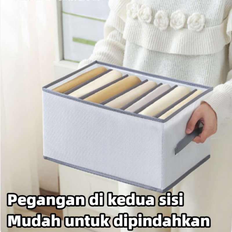Jual Storage Box Baju Partisi Sederhana Berbagai Jenis Pakaian ...