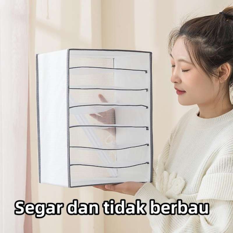 Jual Storage Box Baju Partisi Sederhana Berbagai Jenis Pakaian ...