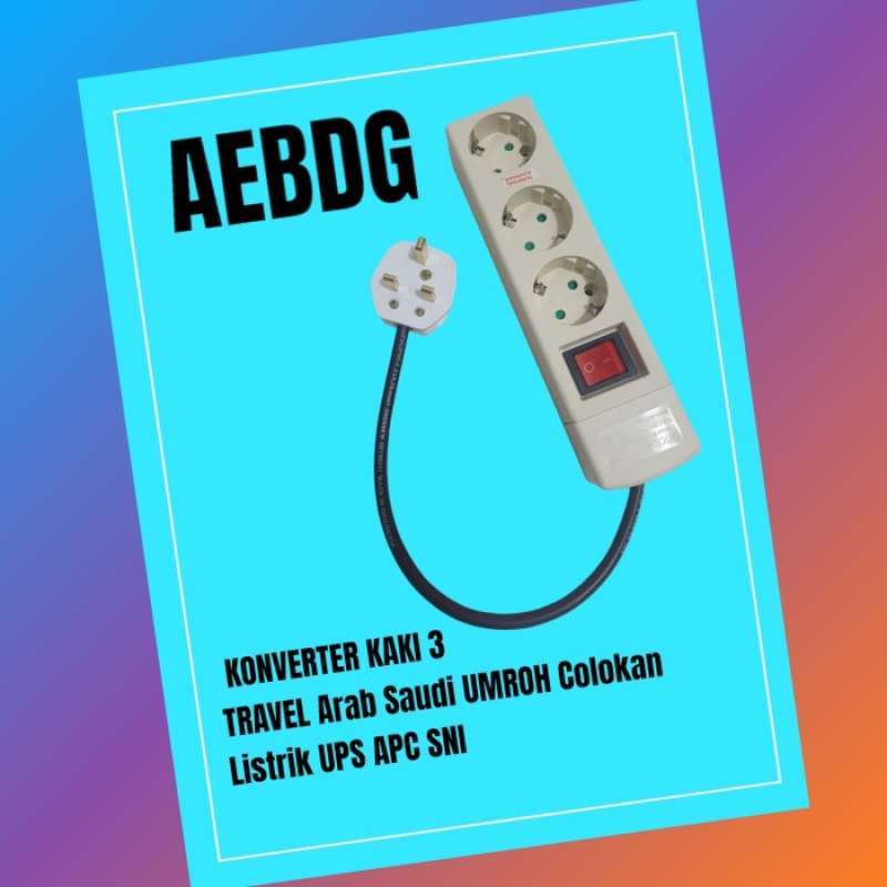 Jual Colokan Kaki 3 Singapore,macau Malaysia,arab Saudi Colokan Listrik ...