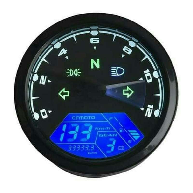 Promo Spidometer Digital Speedometer Kilometer Custom Caferacer ...